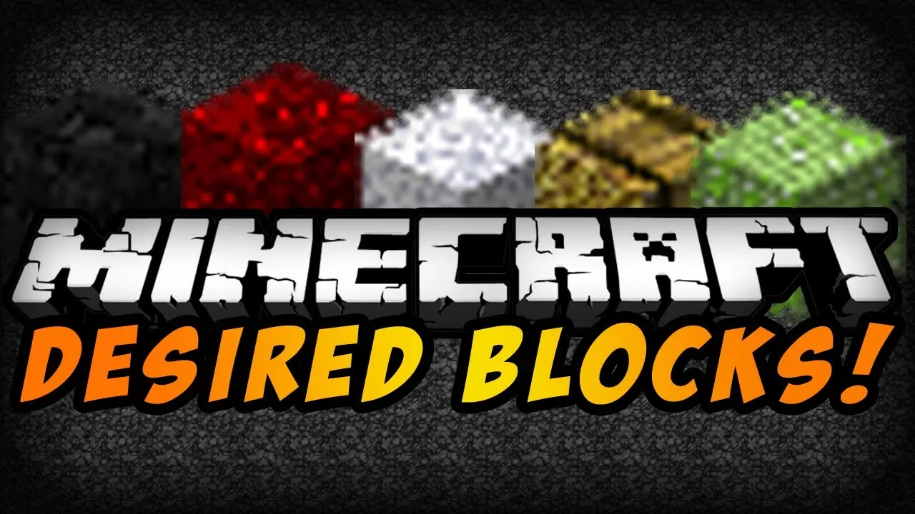 Desired Blocks Mod for Minecraft 1.7.10