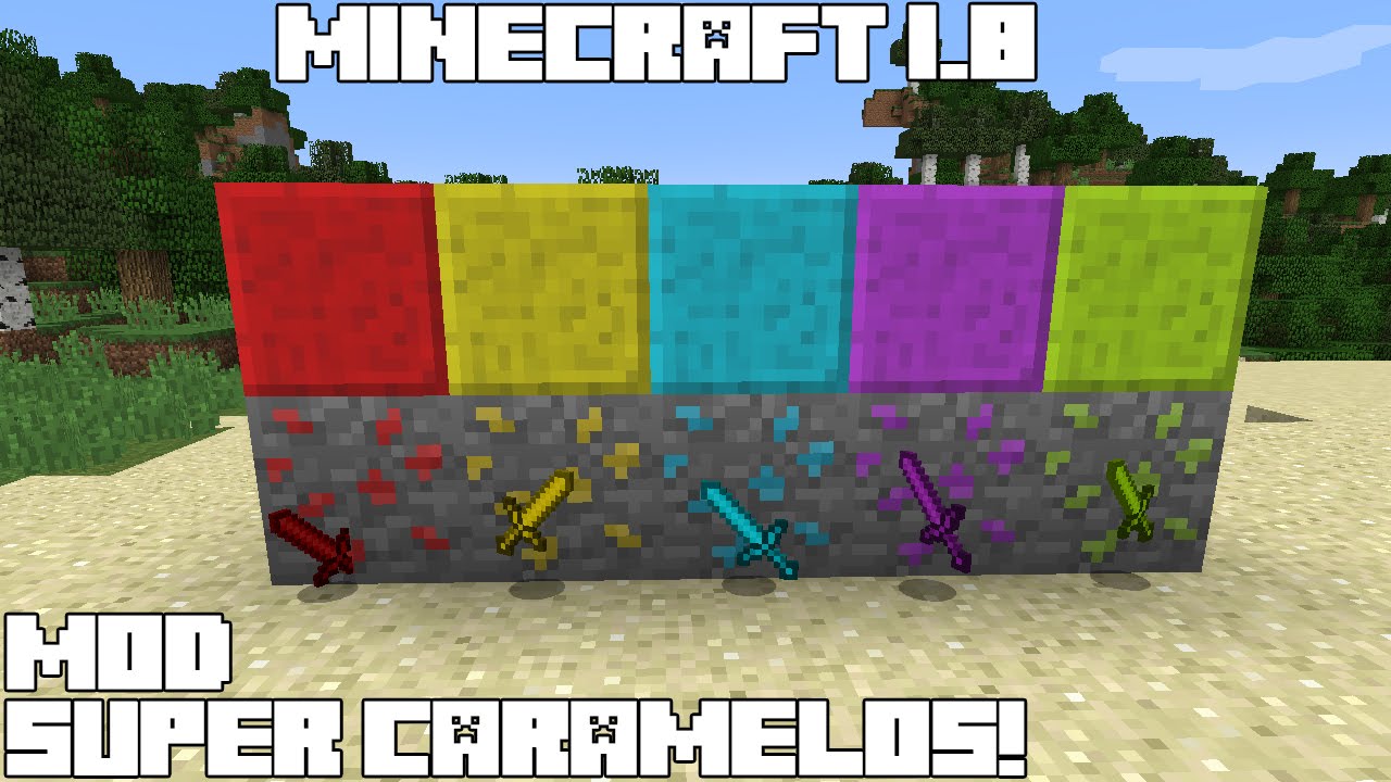 Dralard’s Rock Candy Mod for Minecraft 1.8 | MinecraftSix