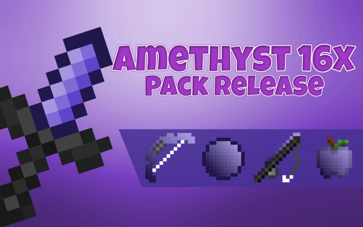 Amethyst Resource Pack for Minecraft 1.8.9
