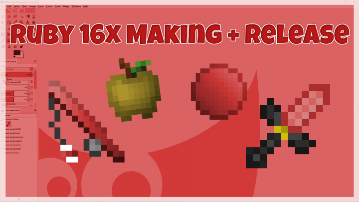 Ruby Resource Pack for Minecraft 1.8.9