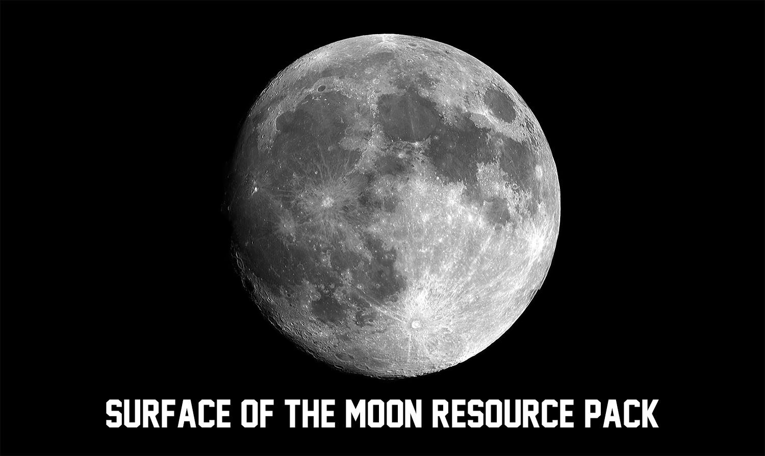 Surface of the Moon Resource Pack for Minecraft 1.13.2